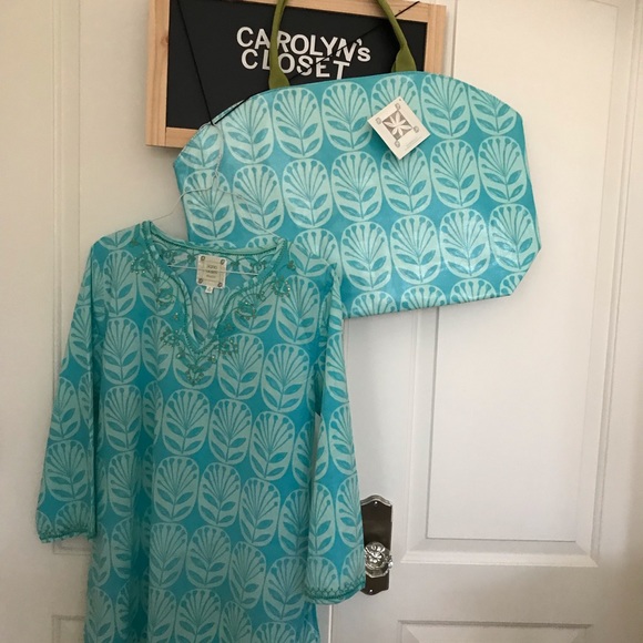Sigrid Olsen | Tops | Sigrid Olsen Tunic N Matching Tote | Poshmark